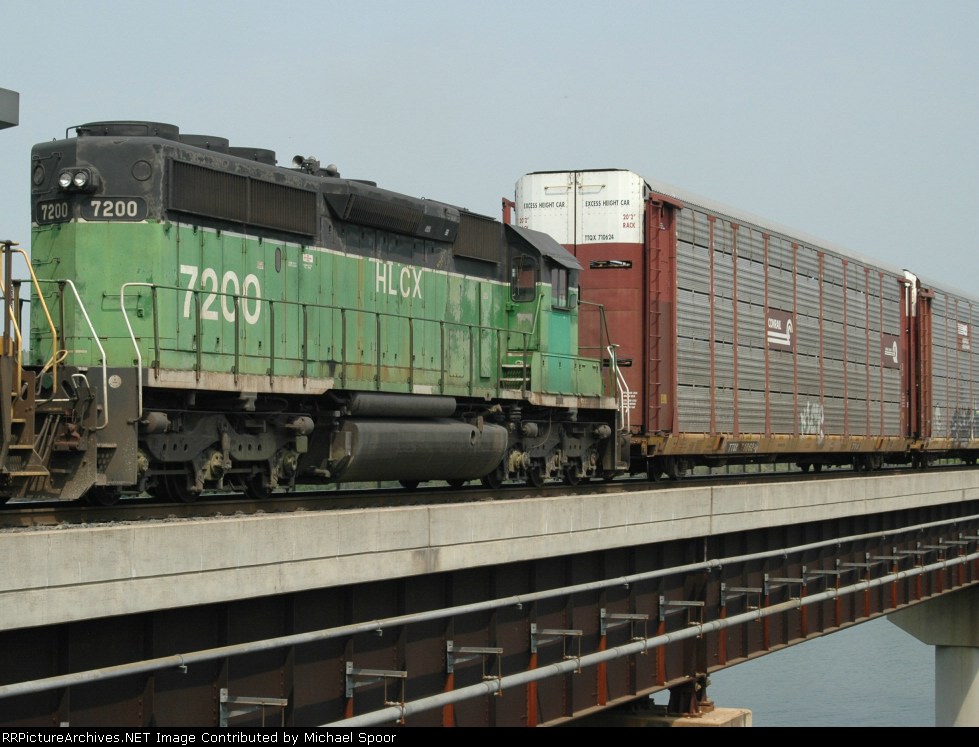 nice ex BN pinstriped SD40-2